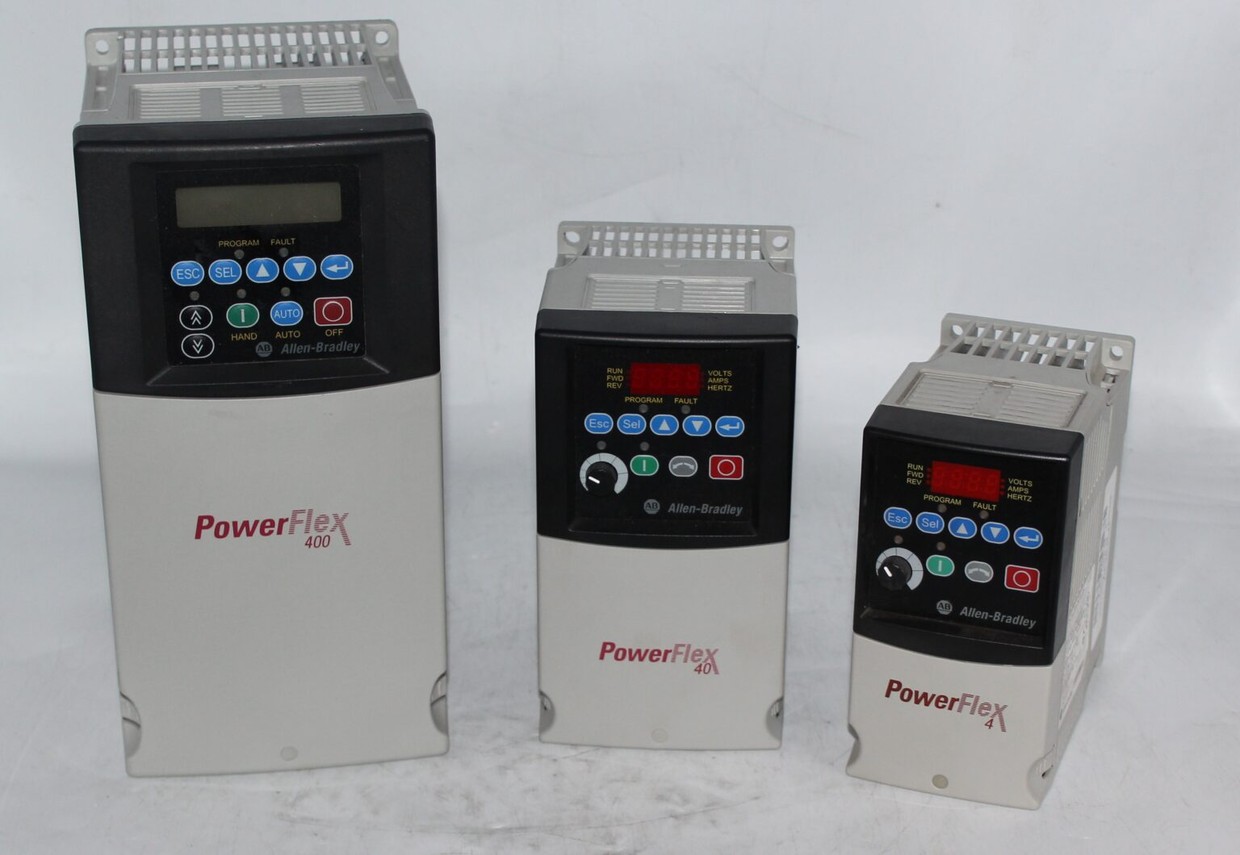 Hardware Comparison: PowerFlex 4, 40, and 400 Drives | DO Supply Blog